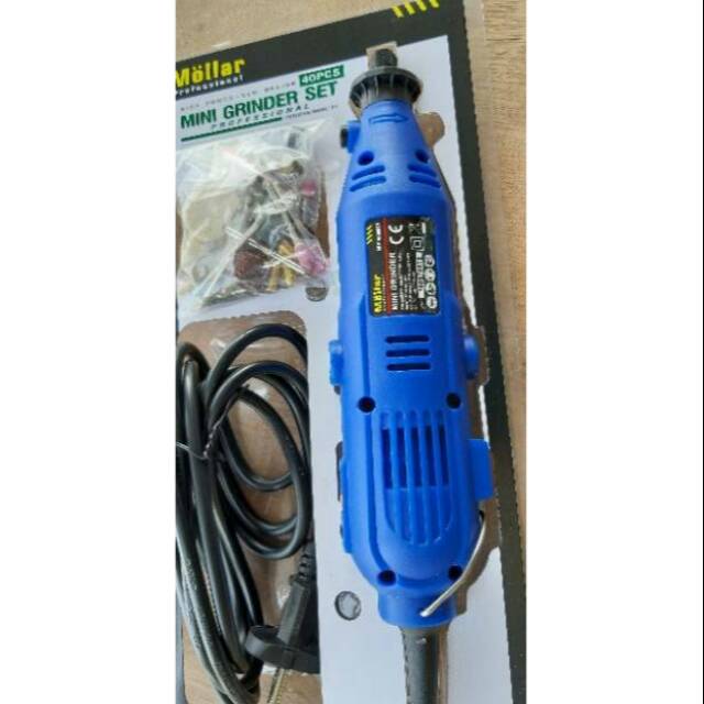 Jual Gerinda Mini Mollar/ Mini Die Grinder Set 40 Pcs / Tuner Set ...