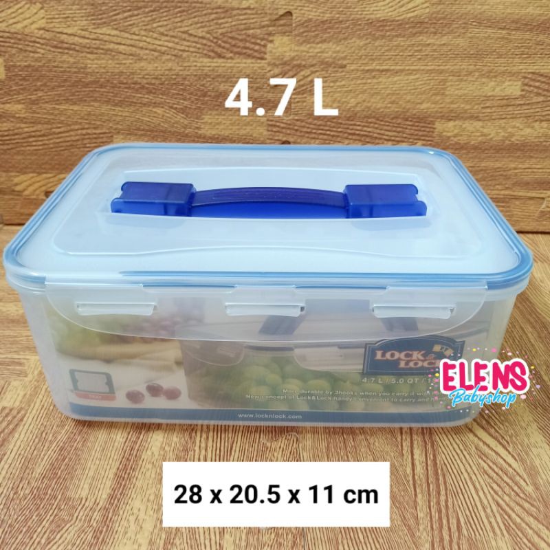Jual Lock & Lock container makanan kotak makan wadah plastik anti ...