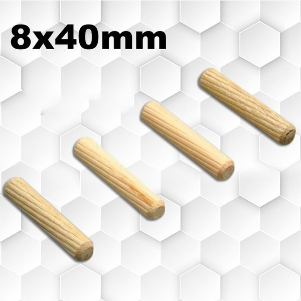 Jual Stik Kayu Dowel 8x40mm Pen Dowel SET 100Pcs Model Ulir Lebih Kuat ... Jual Stik Kayu Dowel 8x40mm Pen Dowel SET 100Pcs Model Ulir Lebih Kuat ...