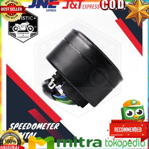 Jual Speedometer Digital Motor Custom Universal W175 Benelli Scorpio ...