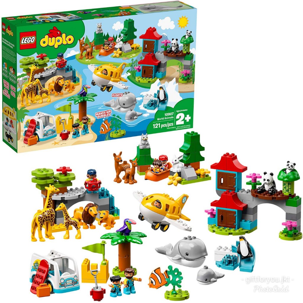 Jual Lego Duplo Mainan Anak Lucu Town World Animals Dunia Hewan ...