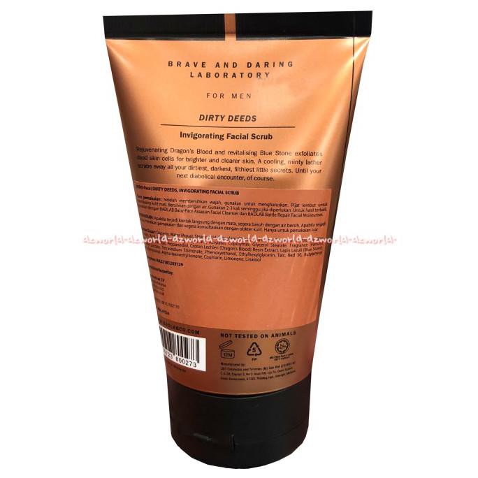 Jual Badlab Facial Cleanser Sabun Wajah Pria Tersedia 2 Varian Isi ...