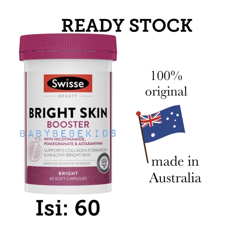 Jual Swisse Bright Skin Booster 60 soft capsules Australia | Shopee ...