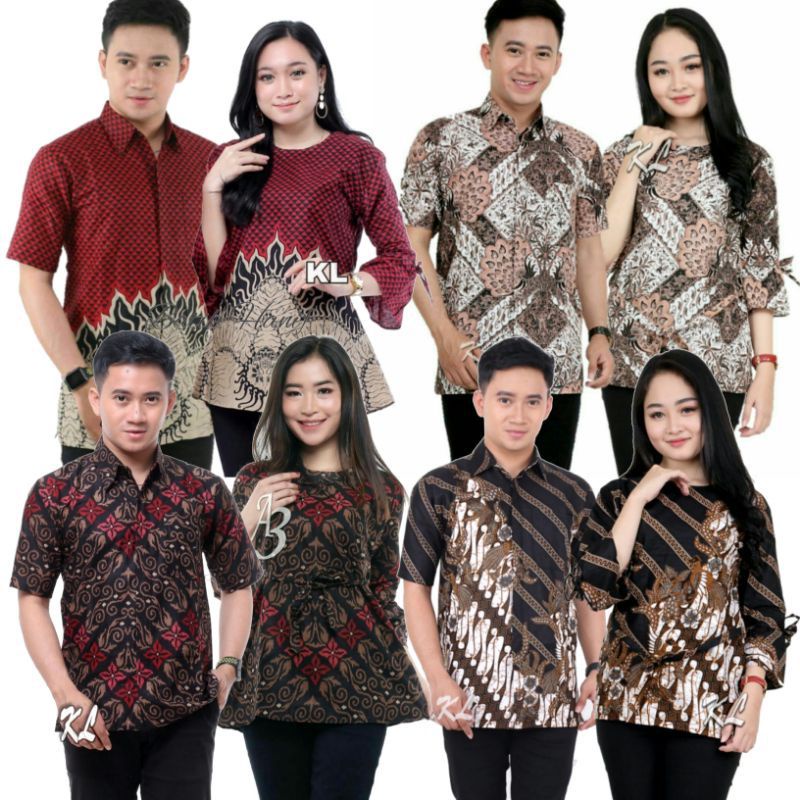 Jual Baju Batik Couple Rama Shinta - Seragam Batik Pekalongan | Shopee ...