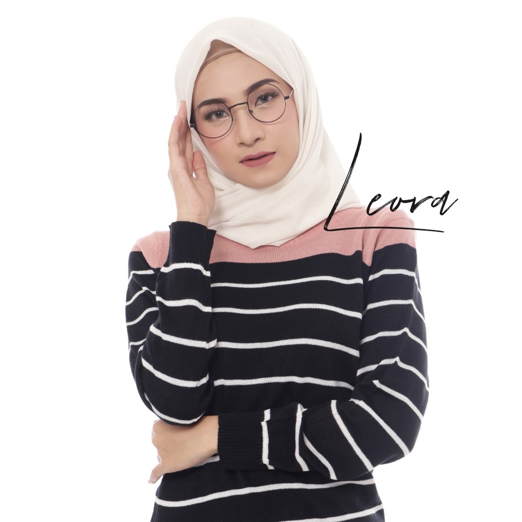 Jual SWEATER BLASTER SHAPE COLOUR BY LEORA | Shopee Indonesia