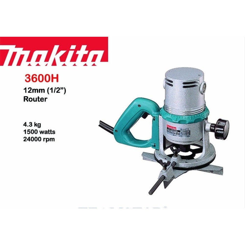 Jual Makita 3600 H / 3600H Mesin Propil Kayu - High Speed Router ...