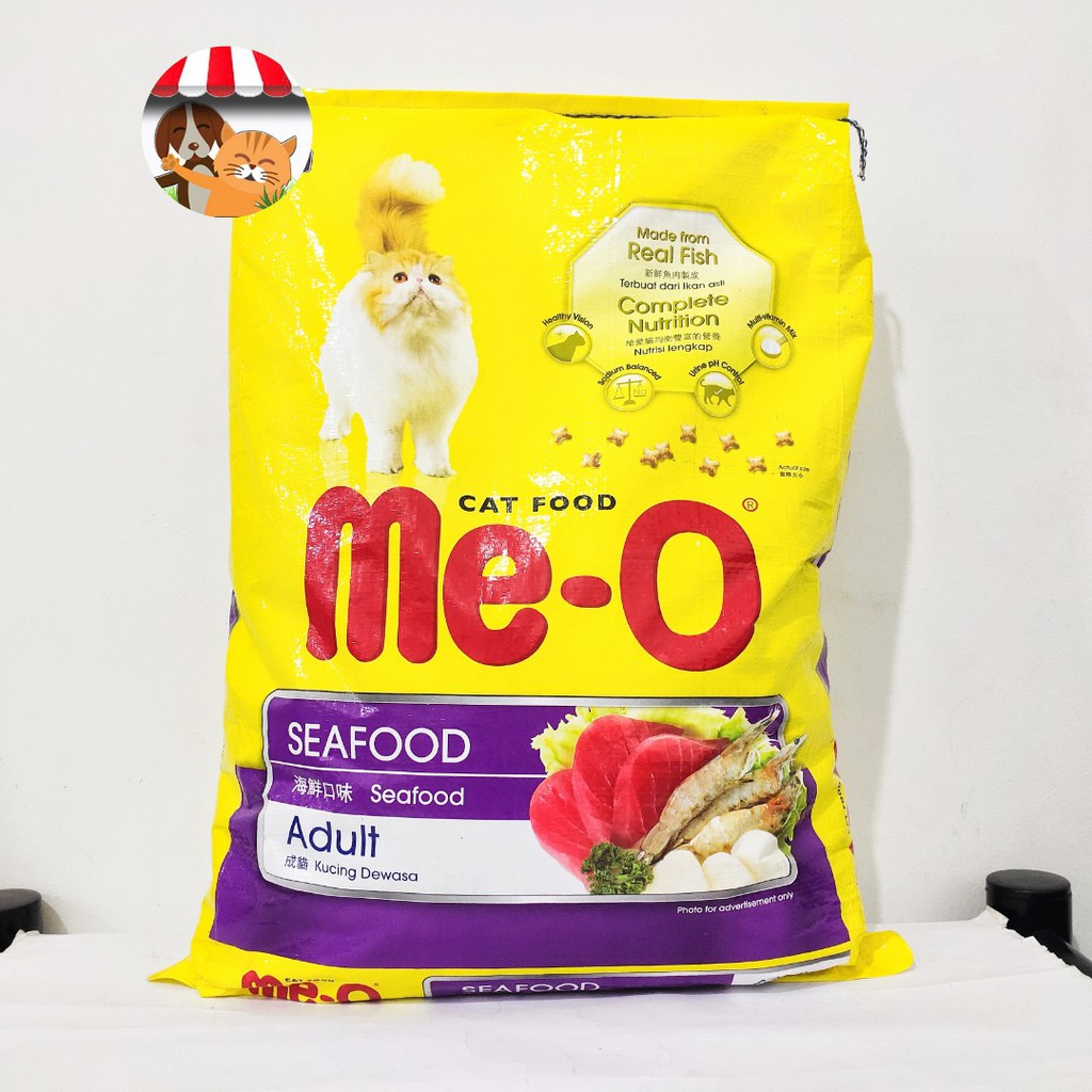 Jual Meo Seafood 7kg Me-O adult seafood 7 kg Makanan Kucing | Shopee ...