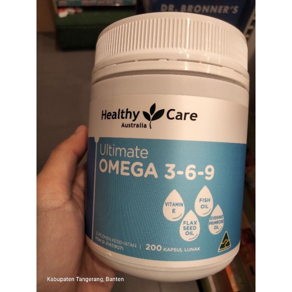 Jual HEALTHY CARE ULTIMATE OMEGA 3-6-9 (Isi 200) | Shopee Indonesia