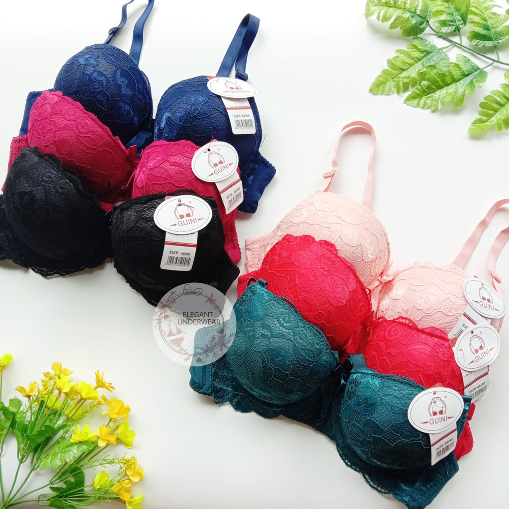 Jual BRA WANITA BUSA TEBAL BH KAWAT BUSA TEBAL GUINI D08 | Shopee Indonesia