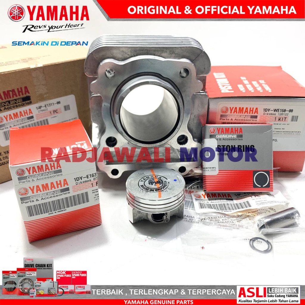 Jual BLOK SEHER, PISTON SEHER KIT (1DY) MIO J, MIO GT, SOUL GT 115, XRIDE 115 ASLI ORIGINAL ...