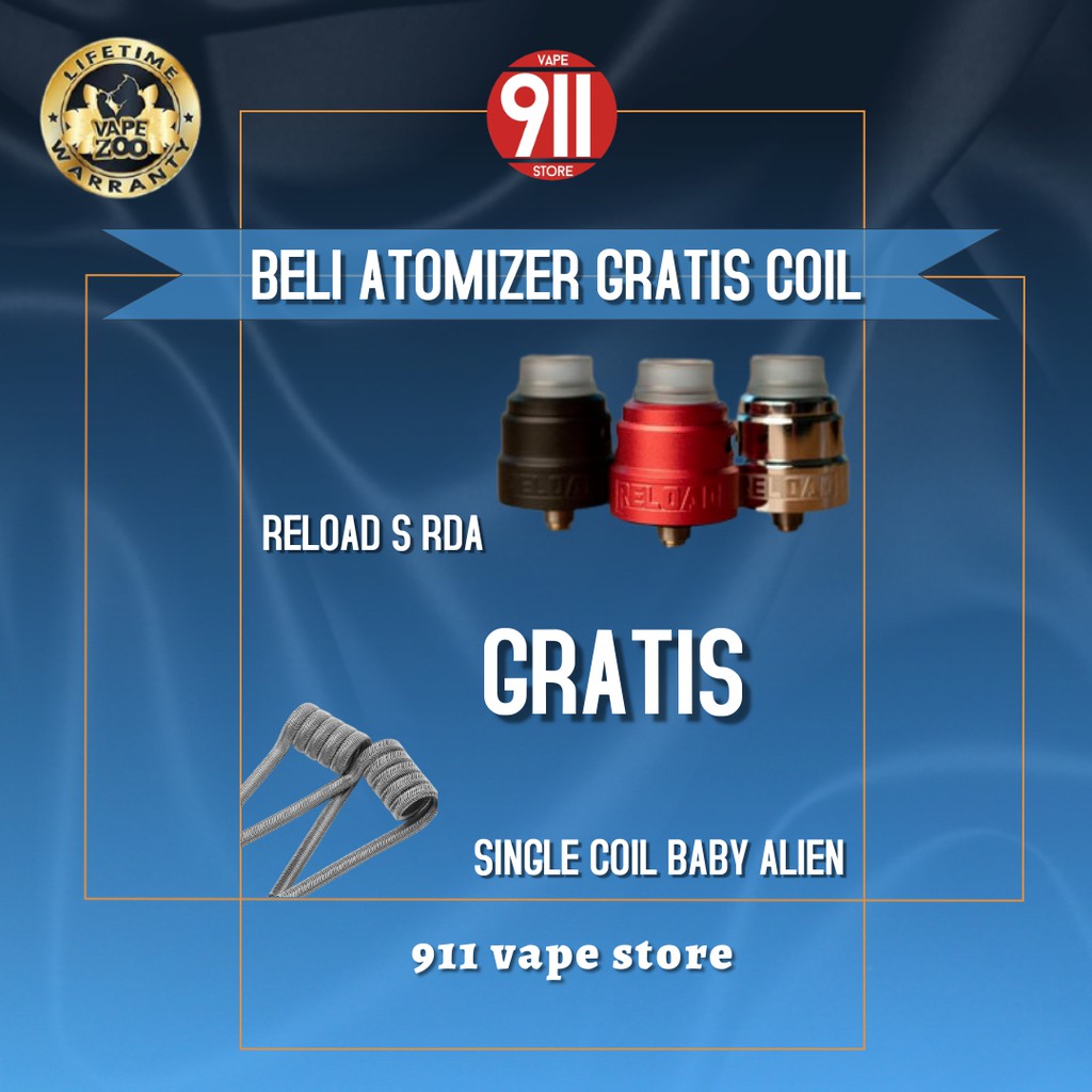 Jual Reload S RDA - Authentic | Shopee Indonesia