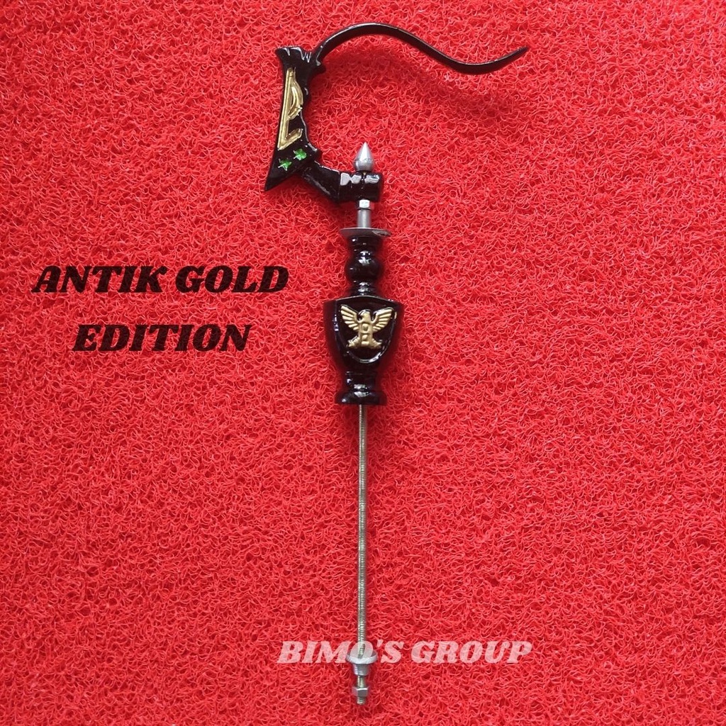Jual GANTUNGAN SANGKAR LIPAT BETMEN FULLSET PION RAJA ANTIK EMAS ...
