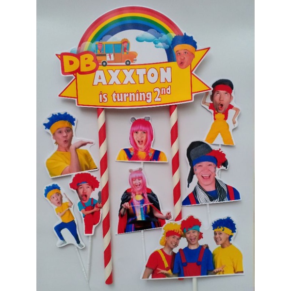 Jual TOPPER CAKE - HIASAN KUE ULANG TAHUN GAMBAR D'BILLION - DBILLION ...
