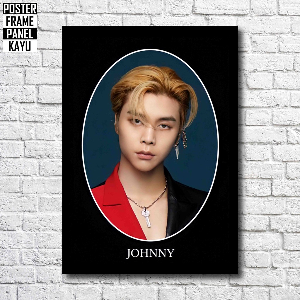 Jual Poster NCT Johnny Resonance Part 2 Frame Kayu Solid A4 JNY015 ...