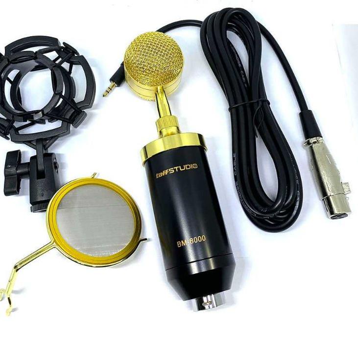Jual Model Baru OBRAL !! Mic TAFFSTUDIO BM-8000 Profesional Mikrofon ...