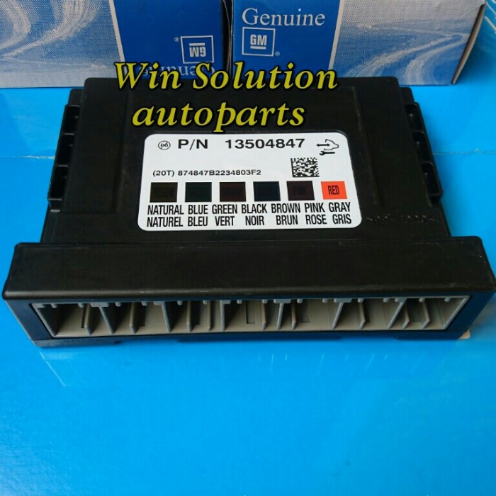 Jual body control module BCM chevrolet spin aveo sonic original GM ...