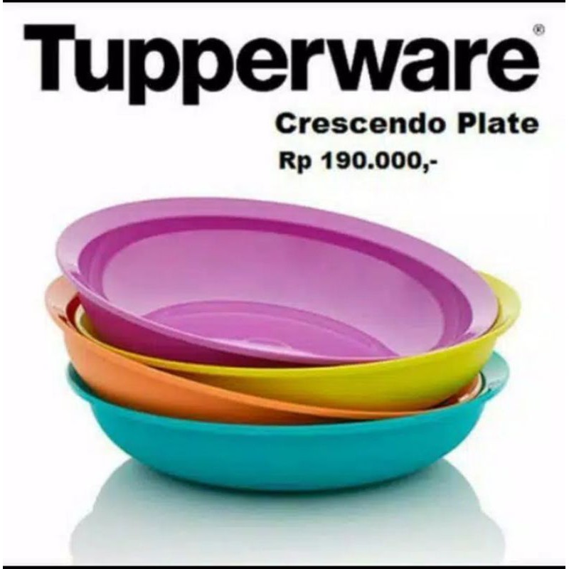 Jual Tupperware Plate / Piring Set | Shopee Indonesia