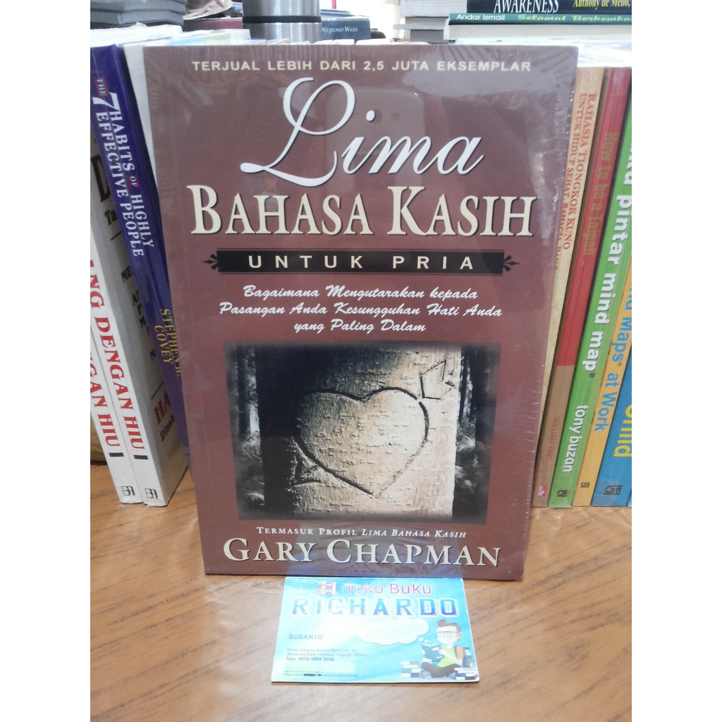 Jual Buku Lima Bahasa Kasih untuk Pria --- Gary Chapman | Shopee Indonesia