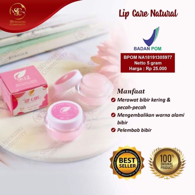 Jual Lip care natural SR12 | Shopee Indonesia