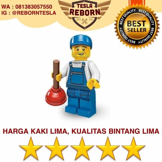 Jual Lego 71000 Minifigure Series 9 - Plumber (ZIPLOCK) | Shopee Indonesia