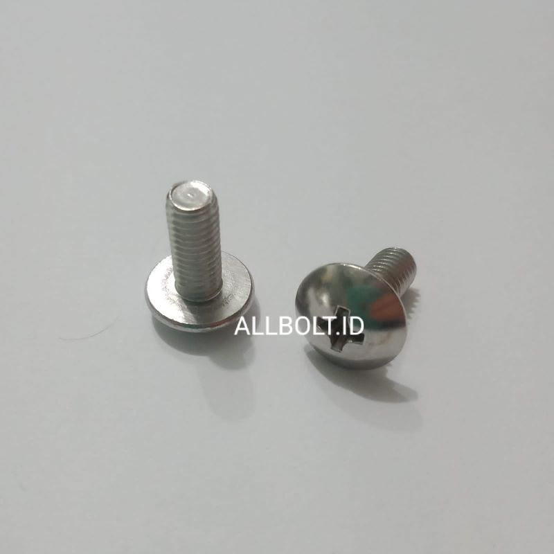 Jual Baut JT stainless baut 8/5mm x 10mm (5biji) | Shopee Indonesia
