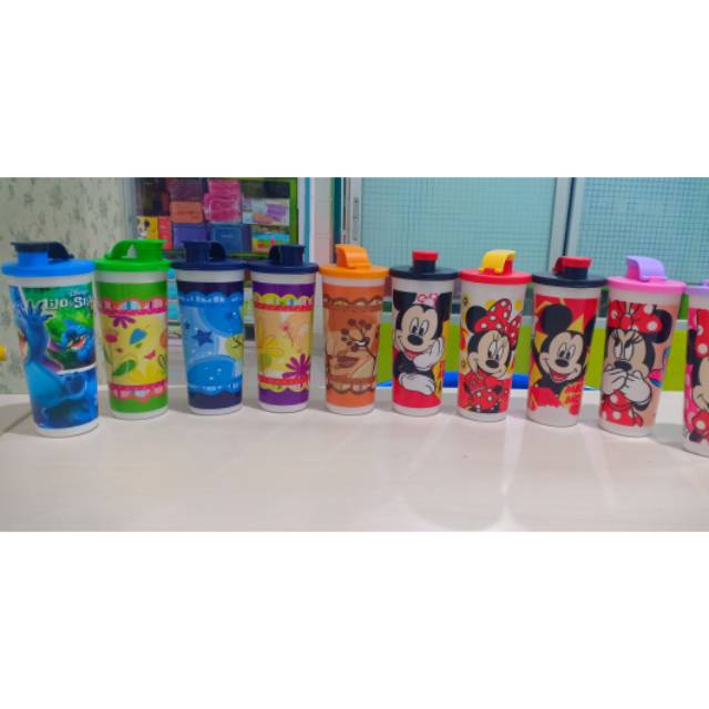 Jual Gelas/tumbler /tempat air minum/berkarakter Mickey/ minne mouse ...