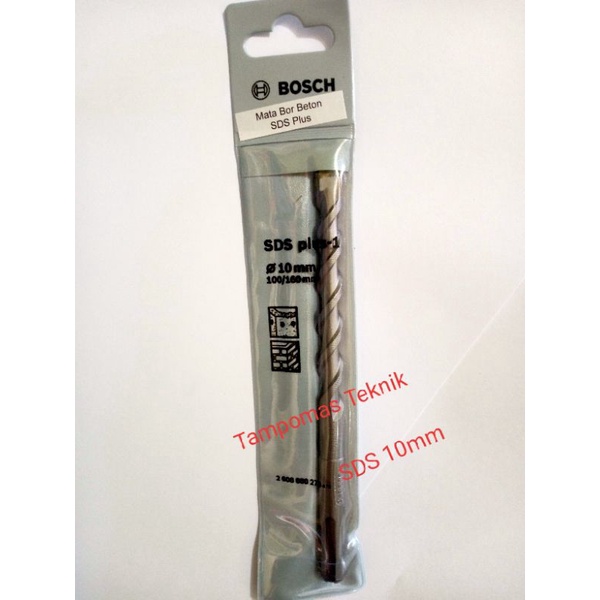 Jual Mata Bor Beton 10mm Bosch SDS Plus Mata Bor Tembok 10 mm | Shopee Indonesia
