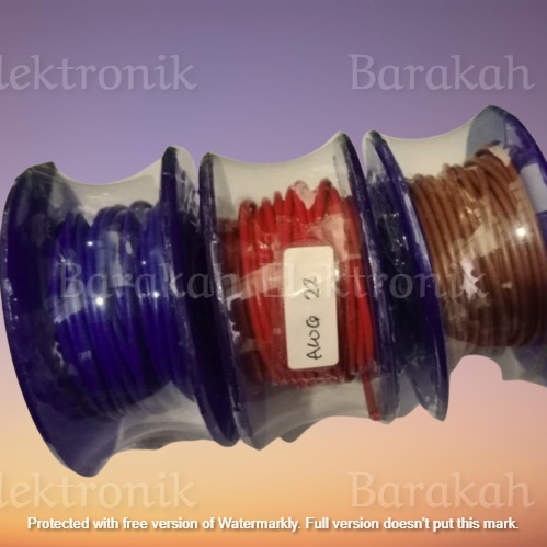Jual Kabel AWG28 AWG 28 Jumper Tunggal Serabut Halus Rambut Rakit asli ...