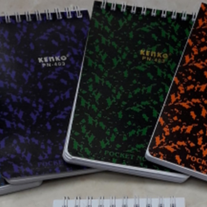 Jual Pocket note spiral notes kenko PN 403 buku acara seminar bloc note ...