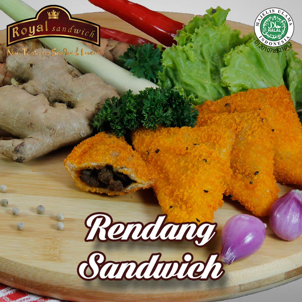 Jual Rendang Sandwich dari Royal Sandwich Frozen Food Halal | Shopee ...