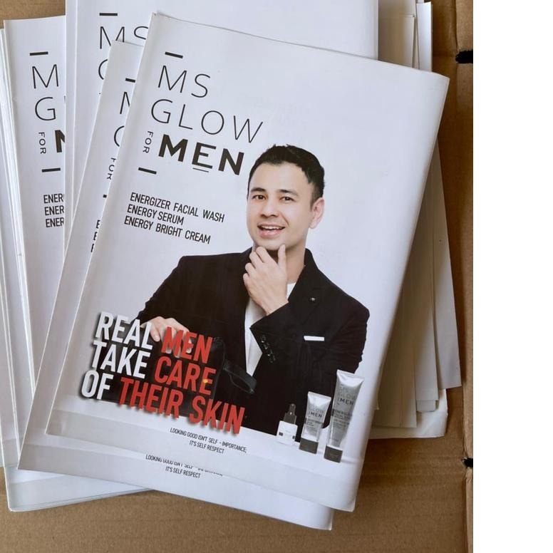 Jual Brosur Ms Glow Men / katalog Ms Glow / Price List Ms Glow / Daftar ...
