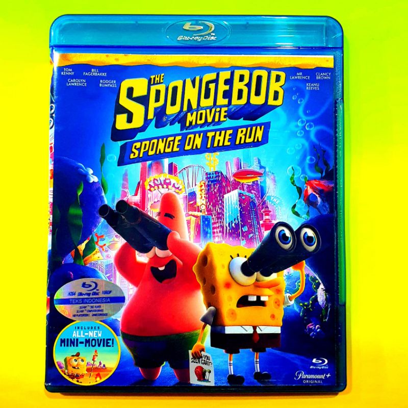 Jual DISC BLU RAY FILM SPONGEBOB SQUAREPANTS THE MOVIE - KASET FILM BOX ...