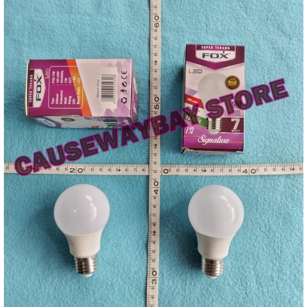 Jual LAMPU LED 7 WATT FOX SIGNATURE | Shopee Indonesia