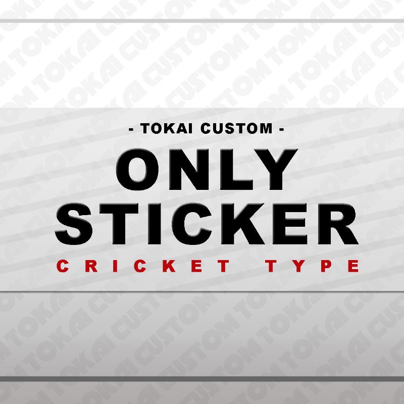 Jual STIKER KOREK CRICKET CUSTOM | Shopee Indonesia
