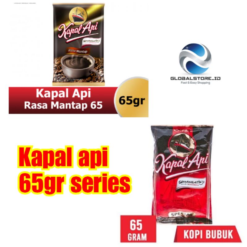 Jual Kopi kapal api special 60g / kopi kapal api rasa mantap 65gr ...