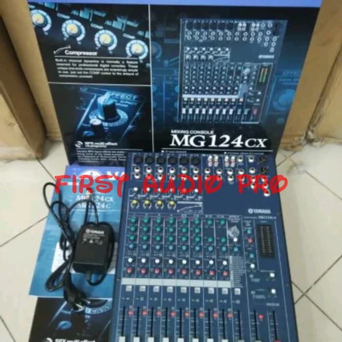 Jual Mixer Yamaha MG 124CX ( 12 Chanel ) / MIXER YAMAHA MG 124 CX ...