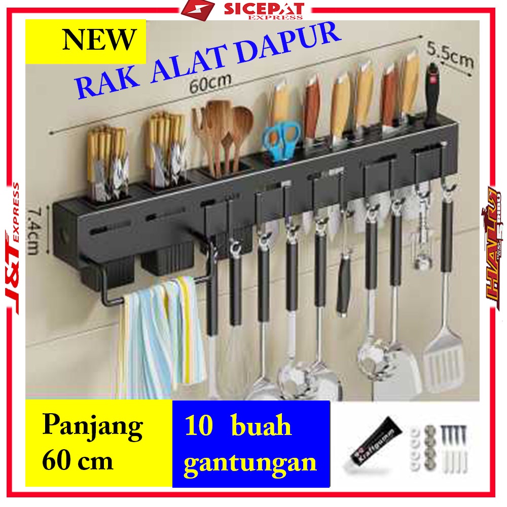 Jual Tempat Gantungan Gantung Stainless Steel Alat Dapur Kitchen ...