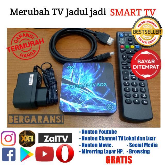 Jual Android TV Box Full Aplikasi | Shopee Indonesia