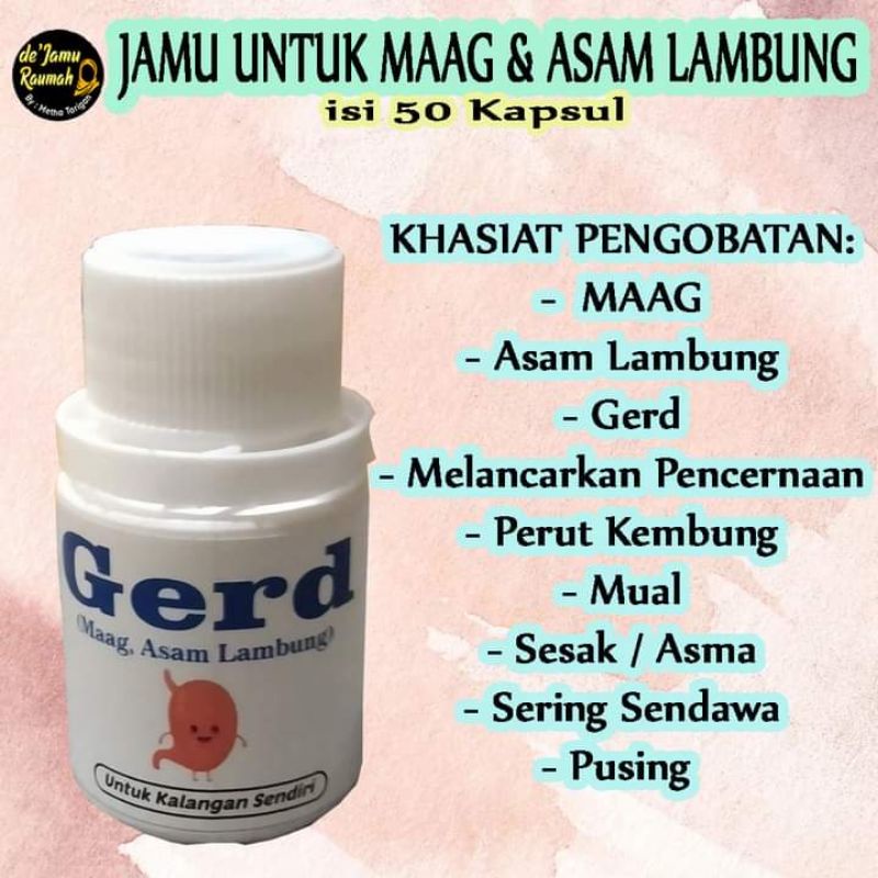 Jual herbal Untuk Gerd, maag, asam lambung | Shopee Indonesia