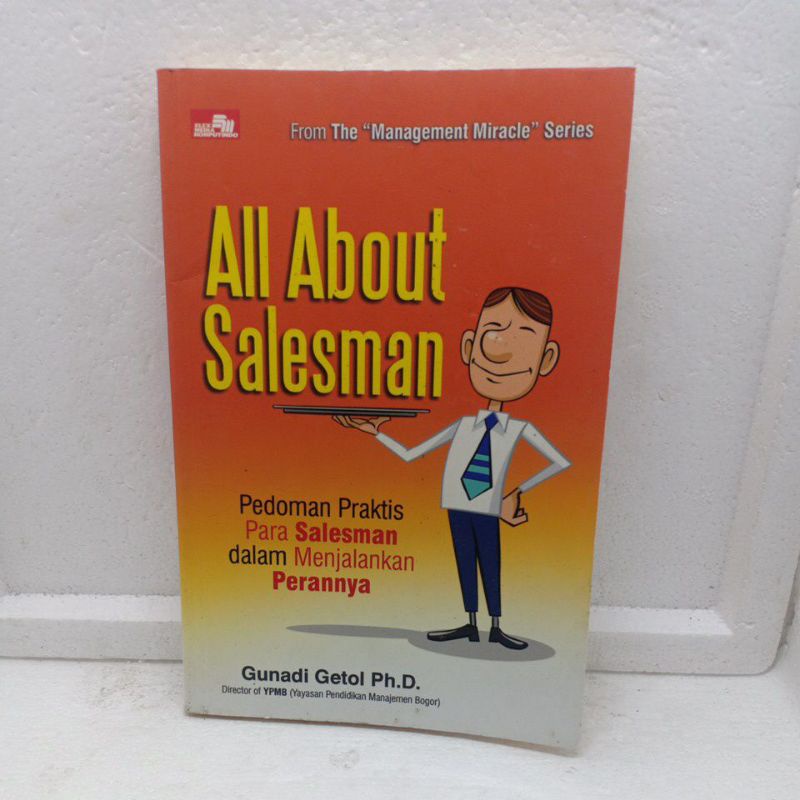 Jual BUKU ALL ABOUT SALESMAN | Shopee Indonesia