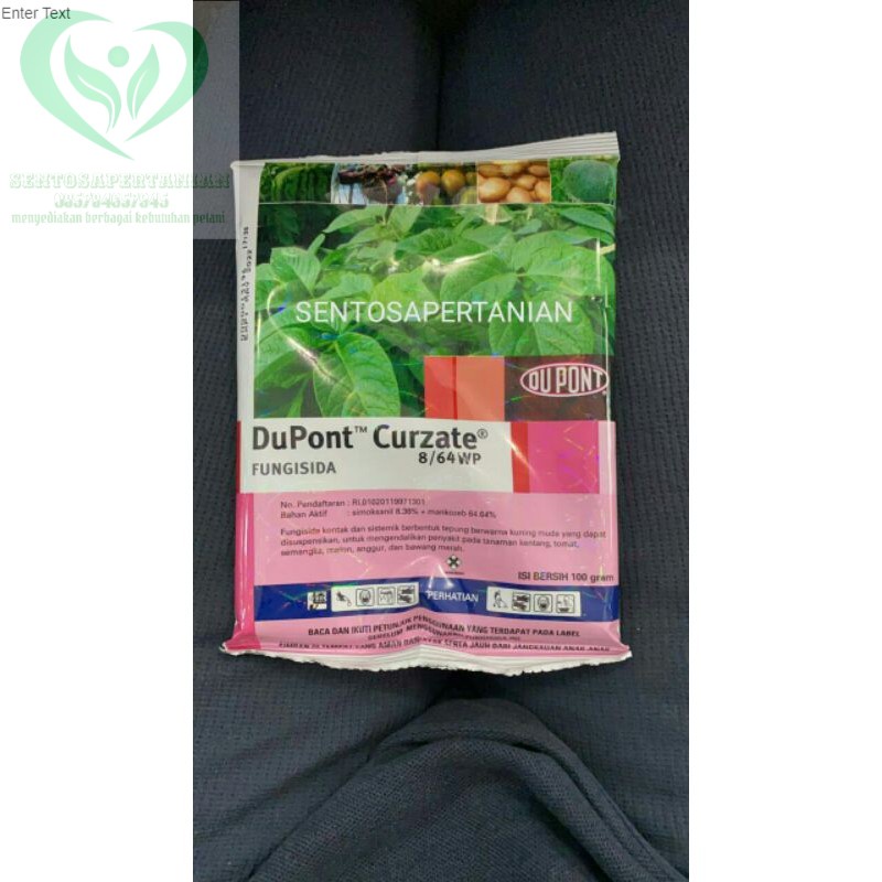 Jual fungisida simoksanil+mankozeb DUPONT CURZATE 100gram dari DUPONT ...