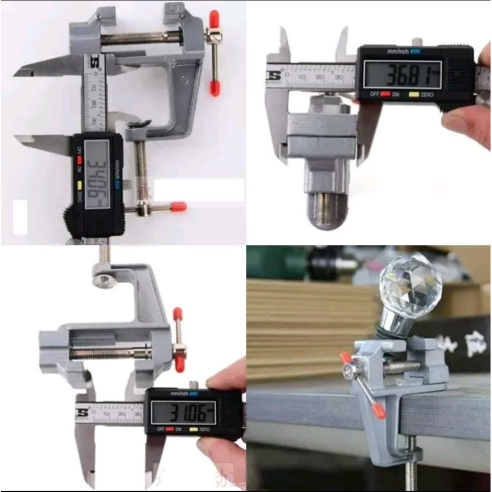 Jual PROMO VISE CLAMP Klem Catok Meja 3.5 Inch Table Mini Bench Vise ...