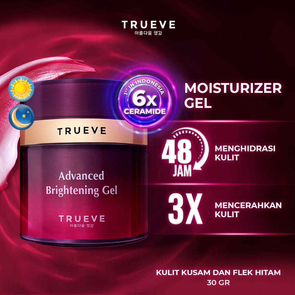 Jual TRUEVE Moisturizer - Advanced Brightening Gel 30 G | Shopee Indonesia