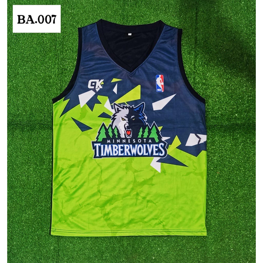 Jual 1 SET BAJU BASKET PRIA / SINGLET BASKET / BAJU OLAHRAGA BASKET ...