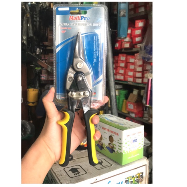 Jual Gunting Seng 10 Inch Gunting Baja Ringan Hollow | Shopee Indonesia