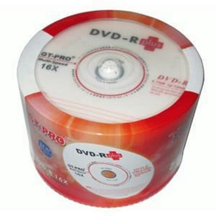 Jual DVD GT PRO / CD Disc Blank GT-Pro DVD-R Plus 16x / cd kosong | Shopee Indonesia