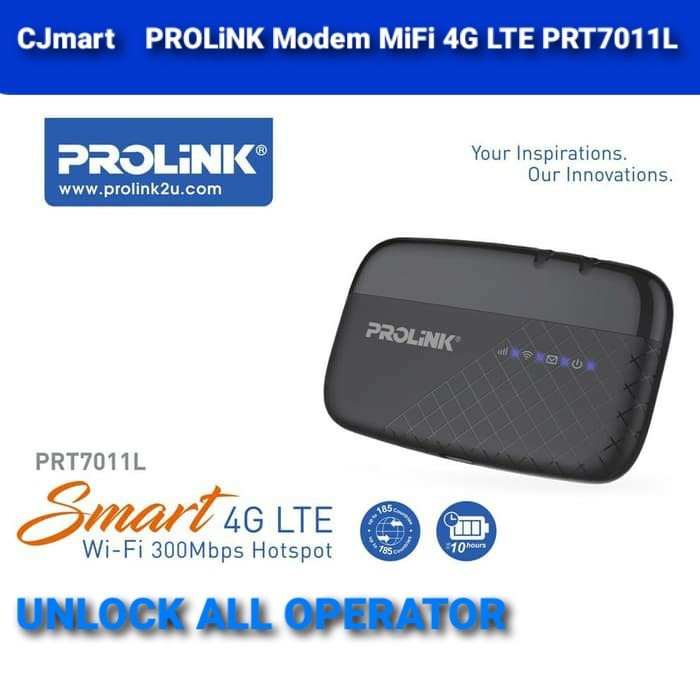 Jual MODEM PROLINK 4G PRT7011L / 4G LTE WI-FI / MIFI 4G / HOTSPOT ...