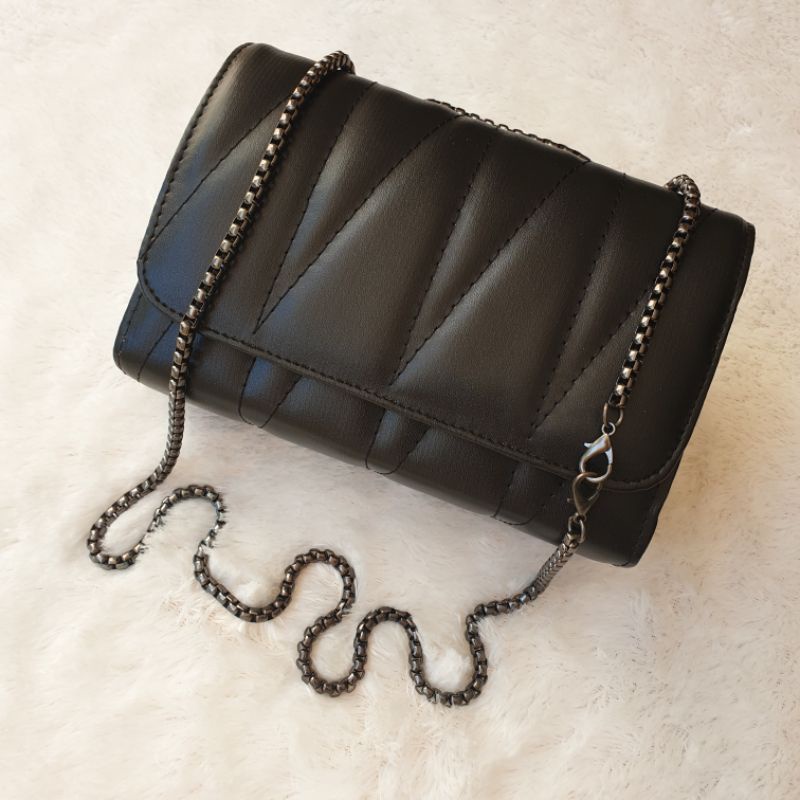 Jual GLOW Desy +Free Box Tas Selempang Wanita Tali Rantai Slingbag Tas Cewek Perempuan 6601 ...