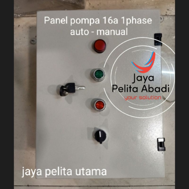 Jual panel pompa 16a 1phase auto - manual | Shopee Indonesia