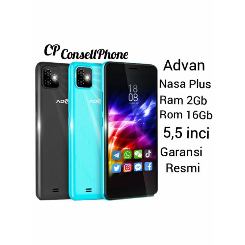 Jual Advan Nasa Plus 2Gb/16Gb Resmi | Shopee Indonesia